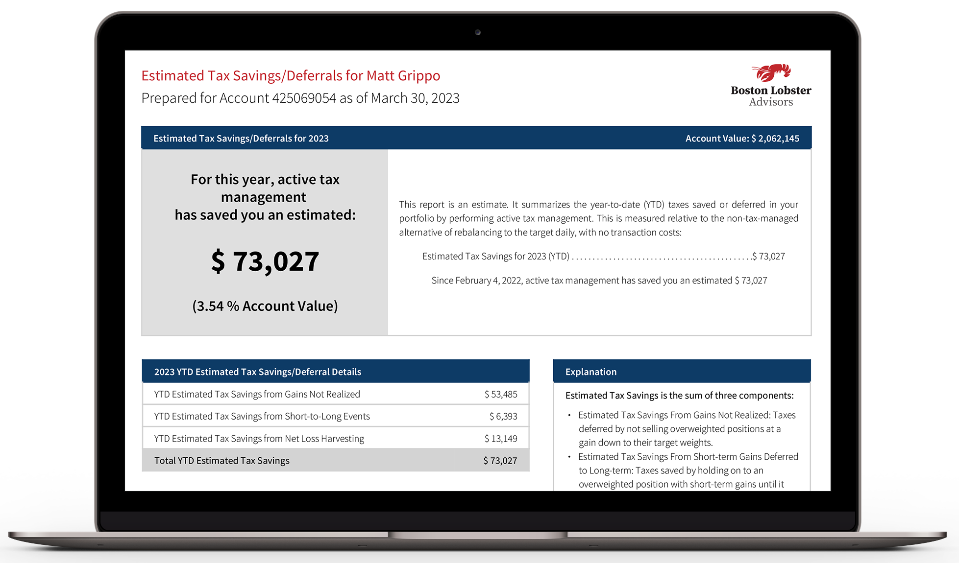 Advisor Portal - SAM